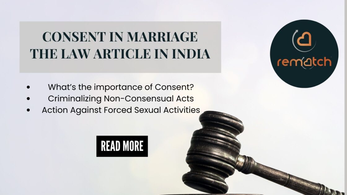 Consent in marriage is beyond the 'Yes I Do' concept