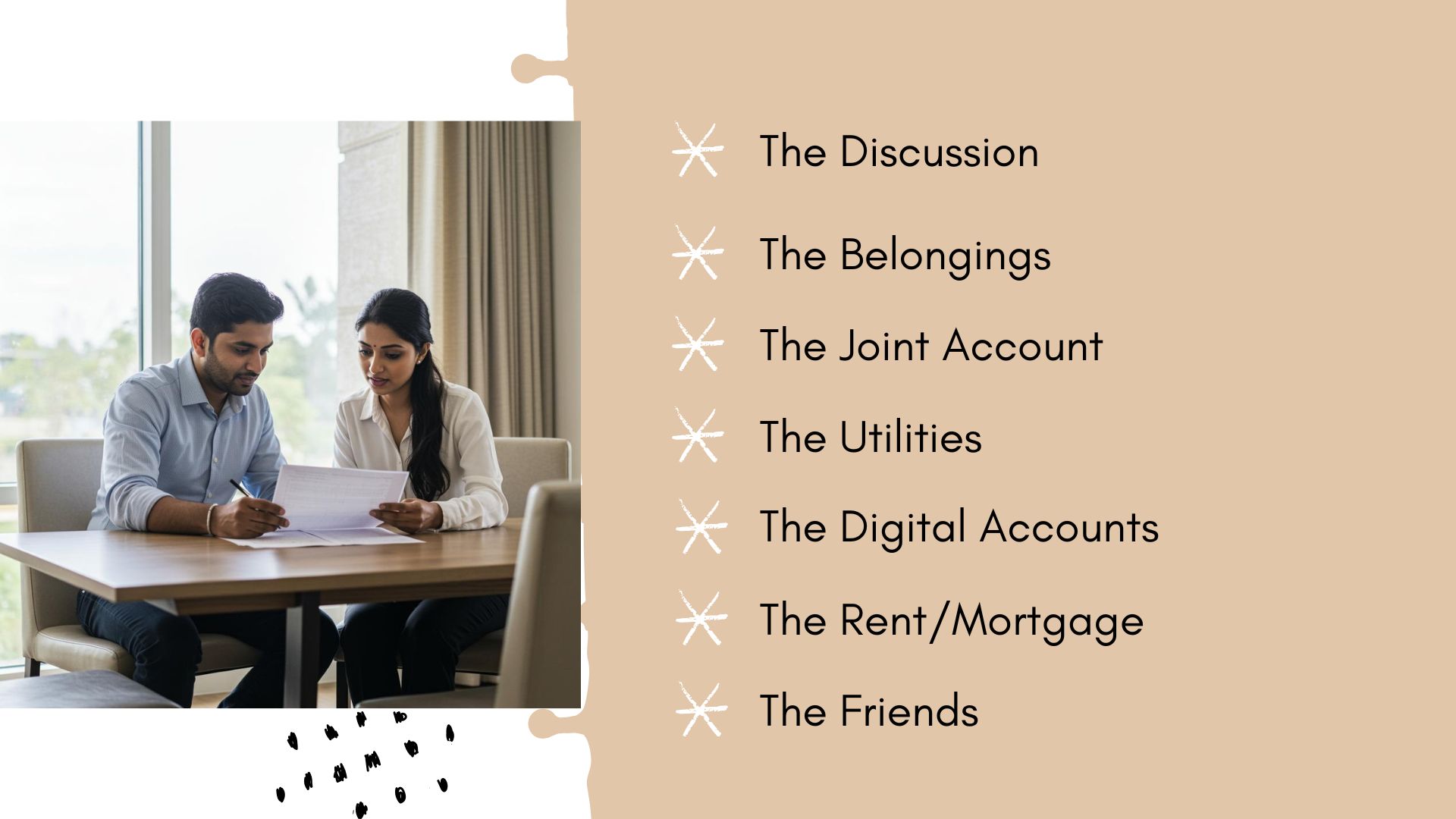 The Separation Checklist: Ending a Live-in Relationship Checklist